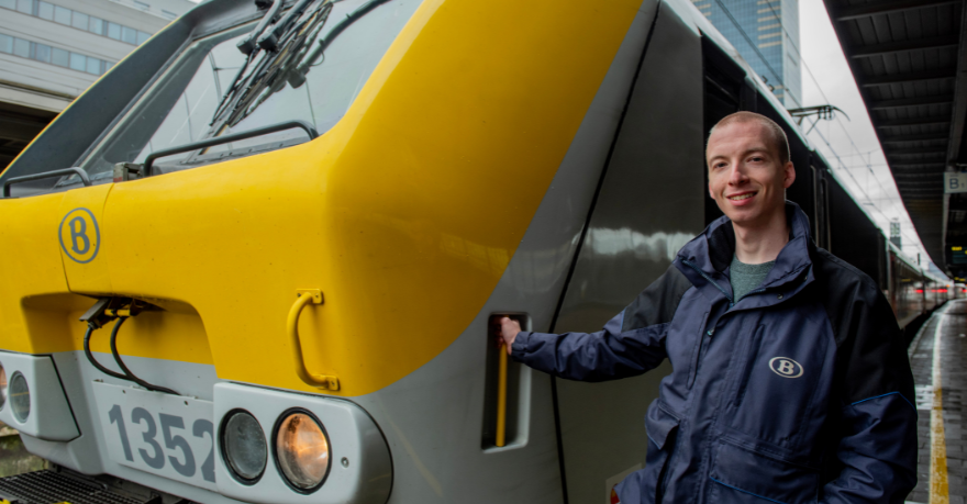 “Al bijna 10 jaar is mijn droom realiteit bij NMBS” - Jobat.be